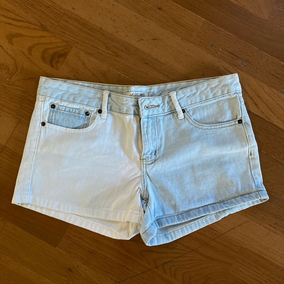 Shorts | Dual Color Denim Short Shorts | Poshmark